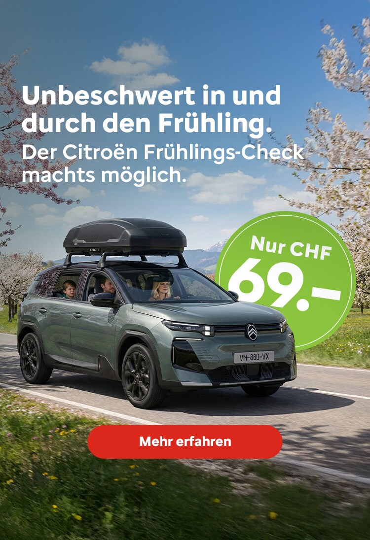 Citroën Schweiz – Elektro-, Hybrid- Neuwagen& SUVs